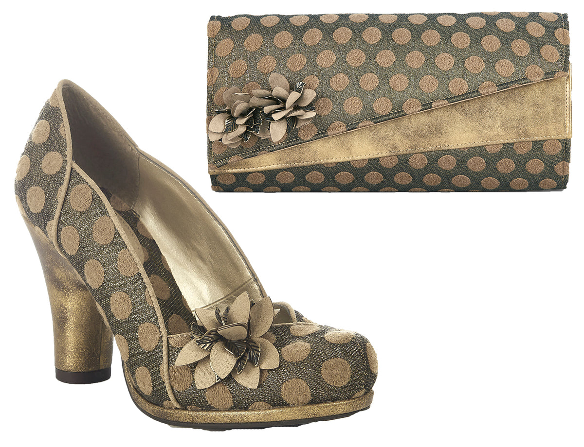 Ruby Shoo Women's Charlie Court Shoes & Matching Hanoi Bag – Belle Divino