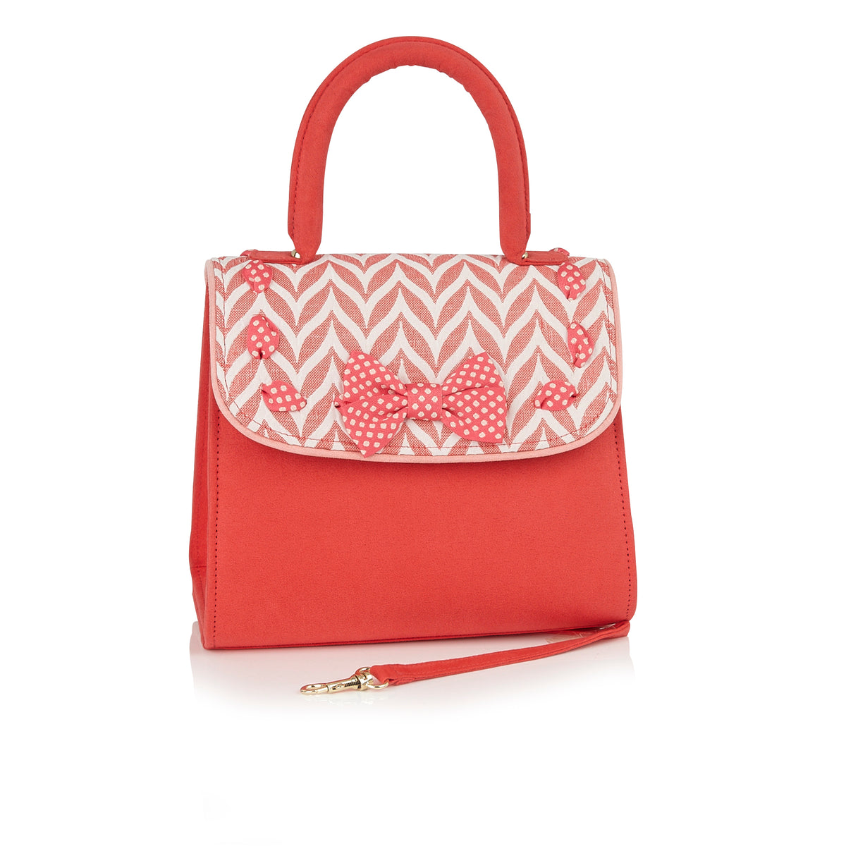 Santiago Coral Bag (Matches Hayley Heels) by Ruby Shoo – Belle Divino